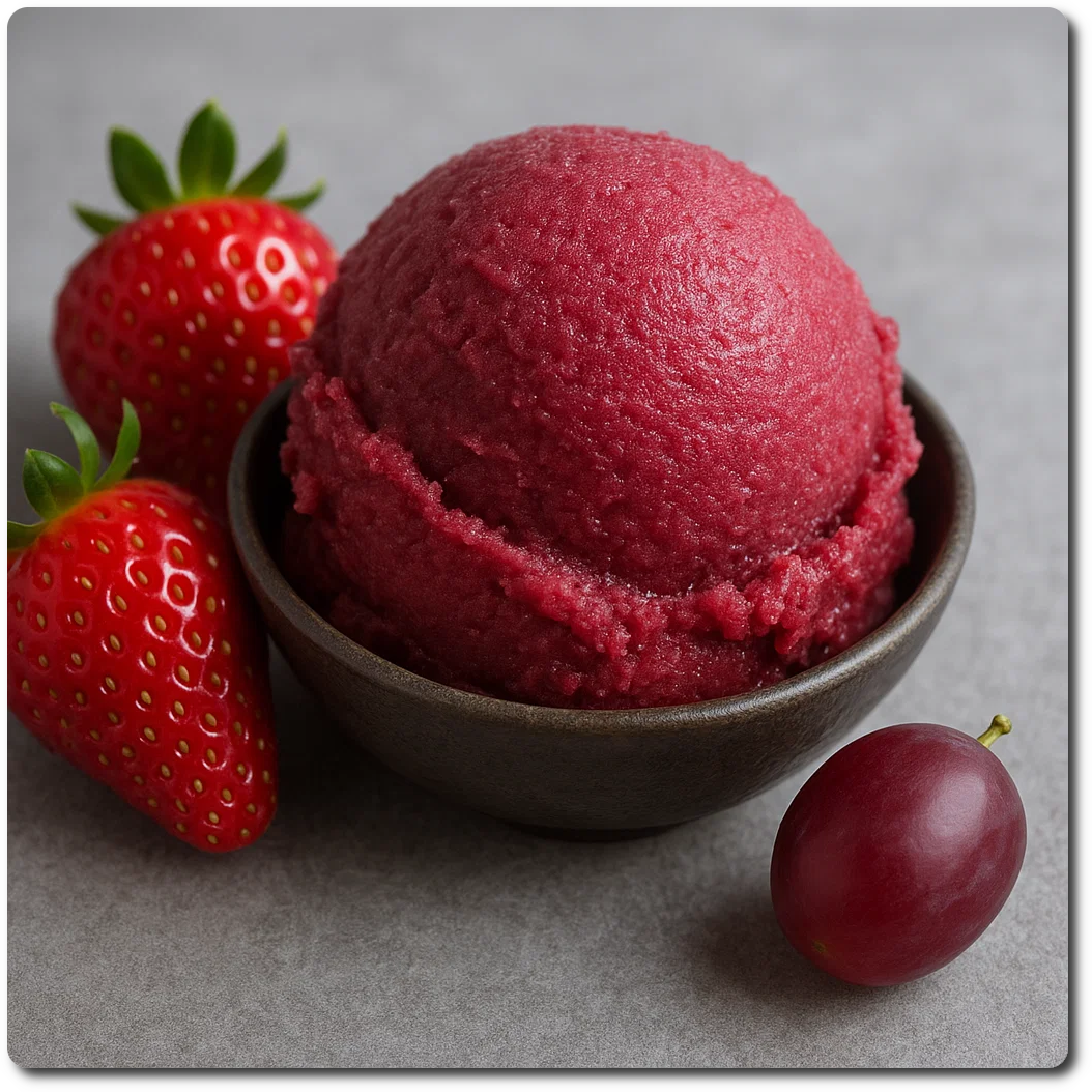 Strawberry Sangria (Deluxe) - jhermann's Ice Creamery
